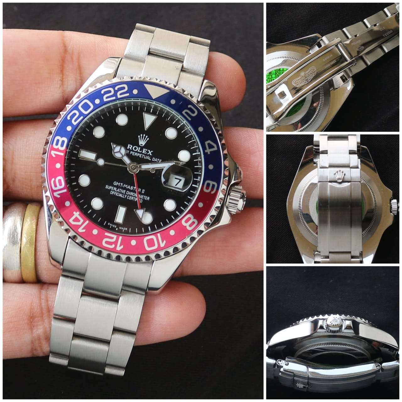 Rolex GMT Master II Pepsi Clone Unveiled!